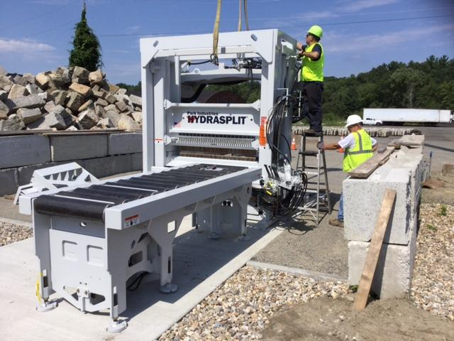 New Stone Splitter Has Arrived! | Olde New England Granite