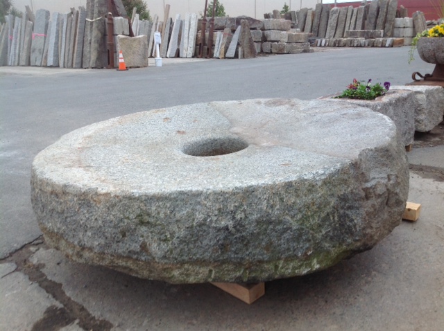 Rockport granite mill stone | Olde New England Granite