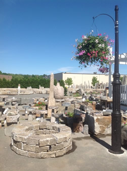 Reclaimed Granite Fire Pit Kits - Olde New England Granite