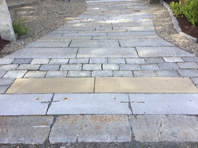 Stop by our reclaimed granite outdoor showroom - Olde New England Granite