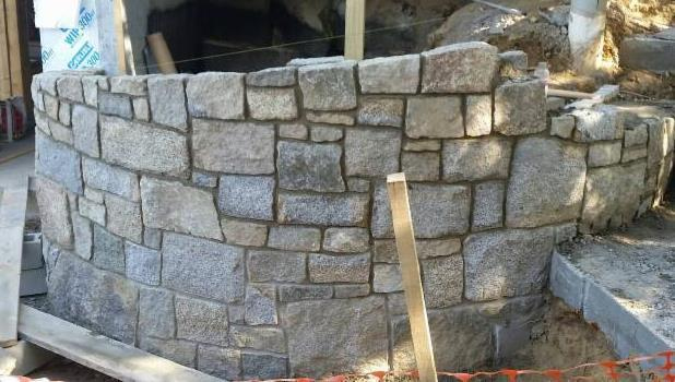 Reclaimed Granite Split Wall/Veneer Material | Olde New England Granite