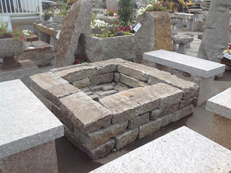 Granite Fire Tables and Fire Pits | Olde New England Granite