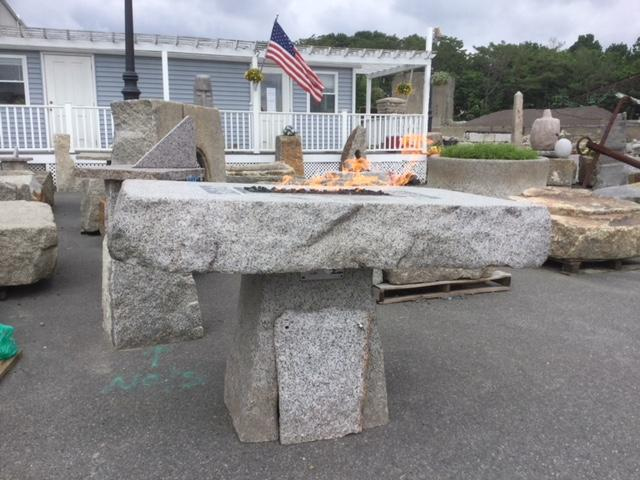Granite Fire Tables and Fire Pits | Olde New England Granite