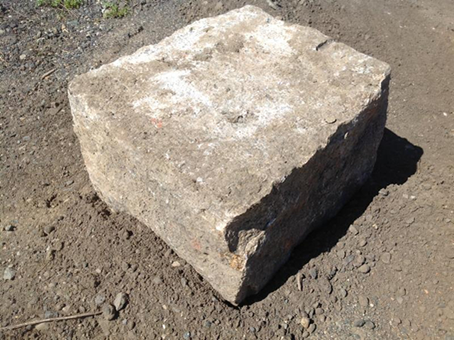 Small Granite Wall Block - Olde New England Granite