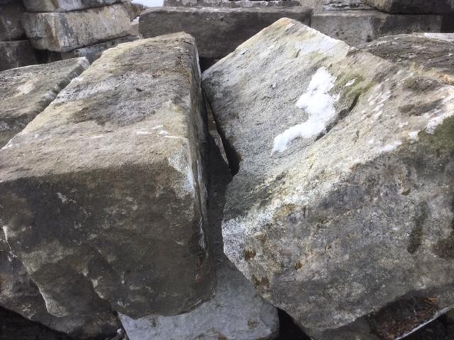 Beautiful Reclaimed Granite Railroad Trestle Blocks | Olde New England ...