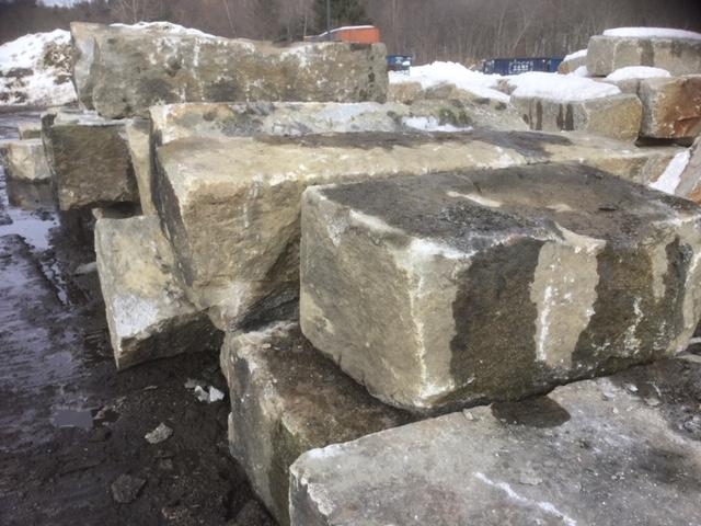 Beautiful Reclaimed Granite Railroad Trestle Blocks | Olde New England ...