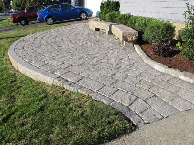 Franconia Notch Parkway Granite Edging | Olde New England Granite