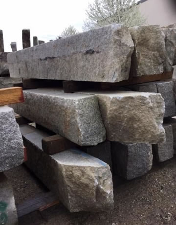 Franconia Notch Parkway Granite Edging | Olde New England Granite