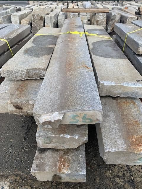 Chopped Wall Building Curb | Olde New England Granite