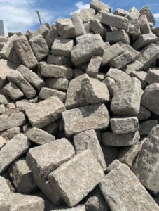 Historic Super Jumbo Cobblestones - Olde New England Granite