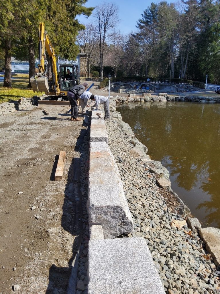REPURPOSING GRANITE AS A SAFETY BARRIER - Olde New England Granite